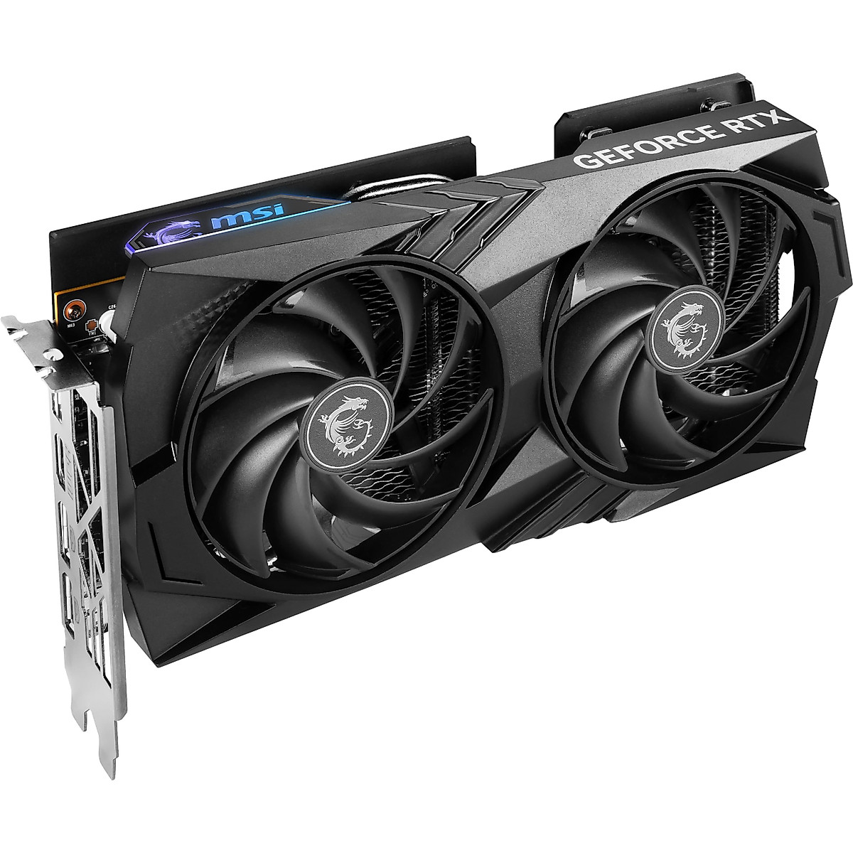 MSI Gaming GeForce RTX 4060 8GB GDRR6 Extreme Clock: 2610 MHz 128-Bit HDMI/DP Nvlink TORX Fan 4.0 Ada Lovelace Architecture Graphics Card (RTX 4060 Gaming 8G)