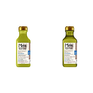 Maui Moisture Lightweight Flaxseed Curls Shampoo and Conditioner, Paraben Free, Silicone Free, 13oz