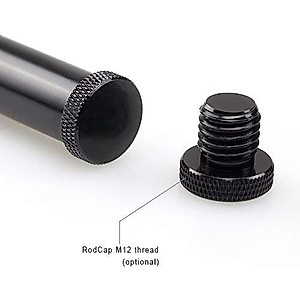 SmallRig 15mm Camera Rods (4 inch) 15mm Rail Rod Support System 15mm, Monitor Mount, 15mm LCD Mount, Follow Focus, Matte Box - 1049