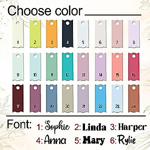 Personalized Stanley Tumbler Name Plate, Custom Name Tumbler ID Tag, Stanley Straw Topper, Stanley Tumbler Lid Topper