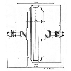 72V 2000W Rear Wheel Motor, 2000W Electric Bicycle Conversion Kit with Mutifunction SW900 Display,72V 45A Controller, with 7 Speed flywheel (29inch)