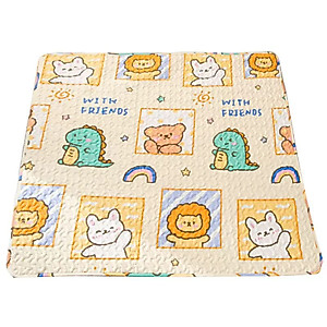 Baby Playpen Mat 50" X 50" Baby Play Mat,[PLAYPEN NOT Included!!] Thicken One-Piece Crawling Mat,Non Slip Washable Baby Mats for Playing, Baby Playmat Floor Mat for Babies, Toddlers