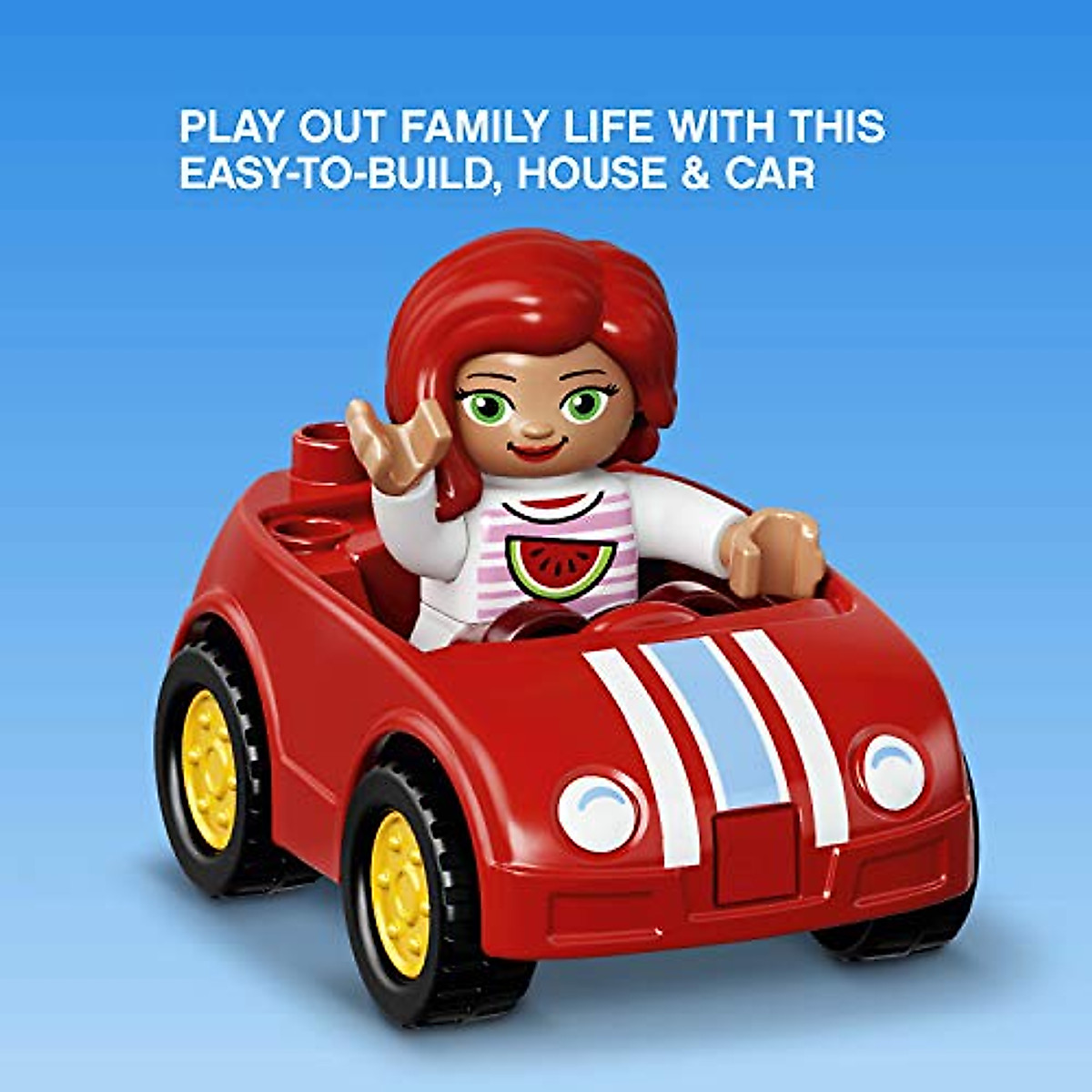 LEGO DUPLO My Town Family House 10835 Building Block Toys for Toddlers (69 Pieces)