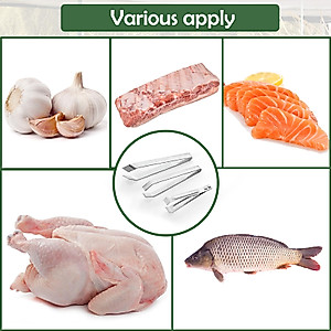 Palksky 3PCS Garlic Peeler, Stainless Steel Garlic Peeler Skin Remover, Easily and Quickly Garlic Peeled