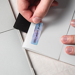 Phomemo D30 Labels - Nebula/Galaxy Series Adhesive Thermal Labels, 12mm x 40mm, 3 Rolls (160 Labels Each),Phomemo D30 Label Maker Tape for Gift Wrapping, Christmas, New Year and Various