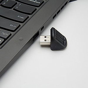 BIO-key SideSwipe Fingerprint Reader - Tested & Qualified by Microsoft for Windows Hello - Eliminate Passwords on Windows 7/8.1/10 - Includes OmniPass Online Password Vault with Purchase