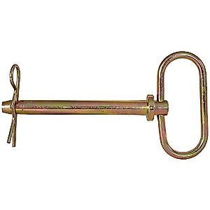 Yellow Zinc Plated Hitch Pins - 9/16 Diameter x 2-3/4 Inch Usable Length