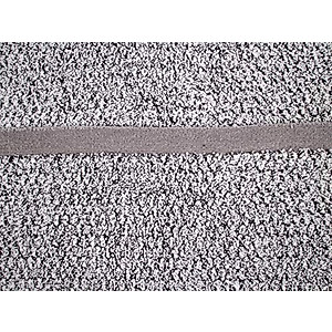 Everplush Diamond Jacquard Bath Towel Set, 2 Pack, Gray