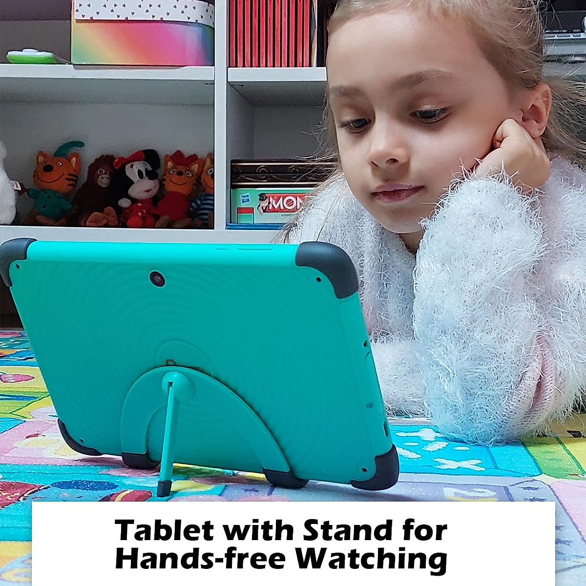CWOWDEFU 8 HD Kids Pro Tablet Android 11 Tablet PC 2023 New Children's Tablet 32GB Kids Learning Tabletas Touchscreen Tablet for Kids (Green)