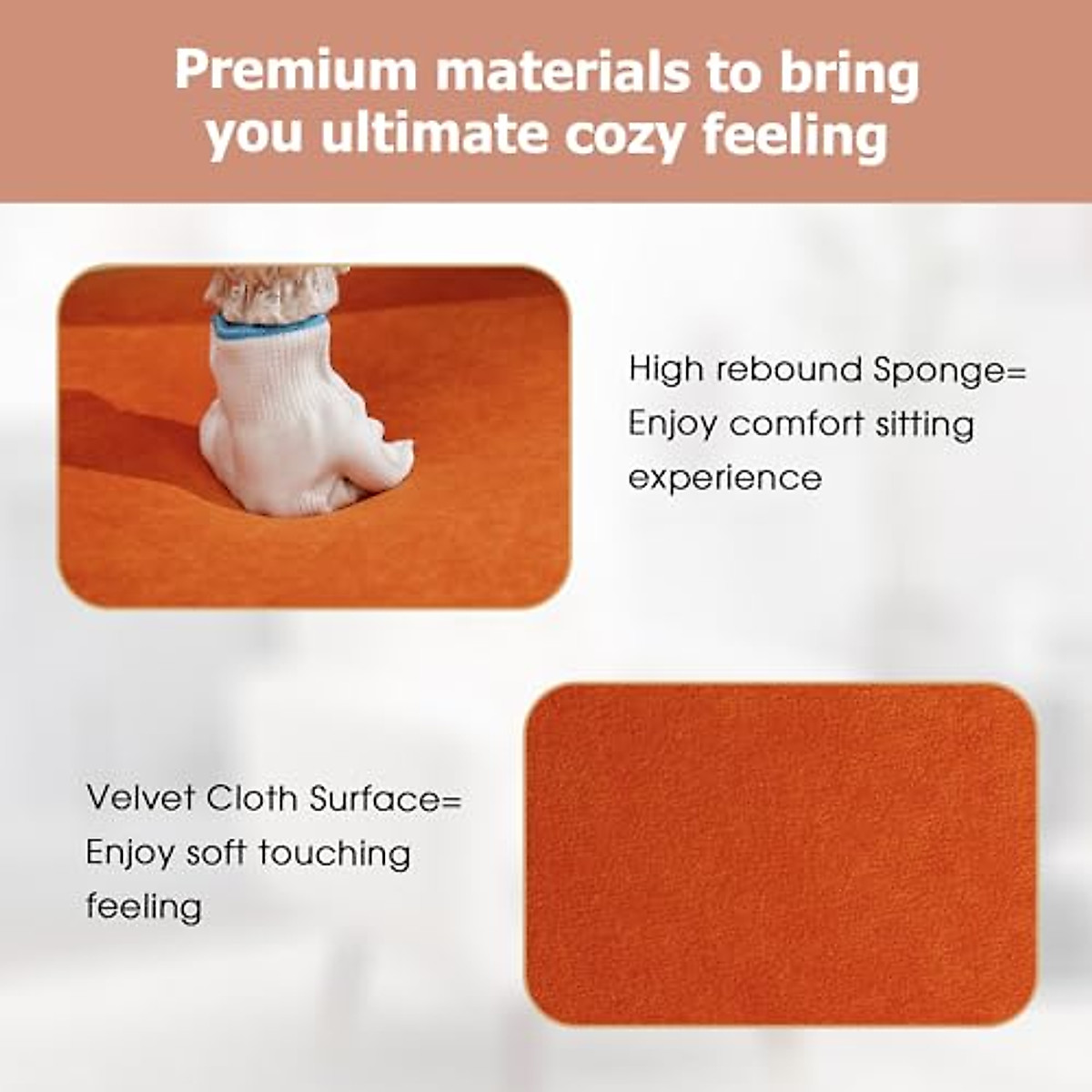 INZOY Mid Century Modern Accent Barrel Chair with Velvet Fabric, Comfy Upholstered Accent Armchair with Montage Design, Sherpa Boucle Chair for Living Room Bedroom Apartment, Light Yellow