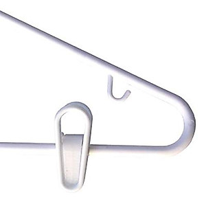 NAHANCO CLIP100 Plastic Tubular Hanger Clip (Pack of 100)