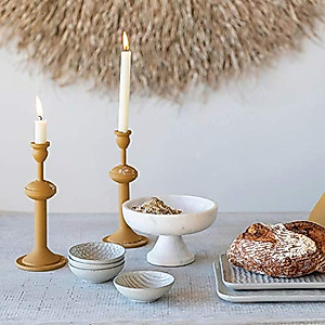 Bloomingville Marble Footed, White Bowl