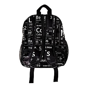 VBFOFBV Lightweight Casual Laptop Backpack for Men and Women, Blackboard Periodic Table of Chemical Elements