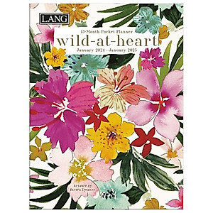 LANG Wild At Heart 2024 Monthly Pocket Planner (24991003188)
