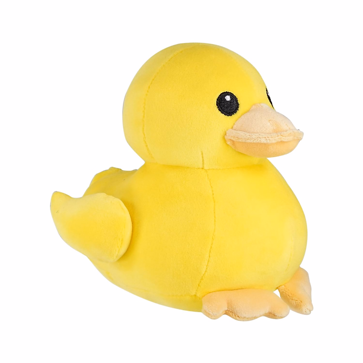 Fiesta Toy Yellow Duck Stuffed Animal - Pocket Huggables Duck Mini Yellow Plush Keepsake Gift with Custom Name