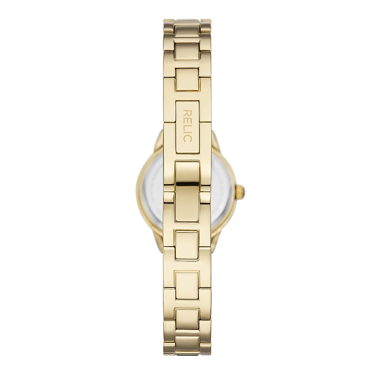Relic by Fossil Women's Tenley Three-Hand Gold Alloy Metal Bracelet Watch (Model: ZR34506)