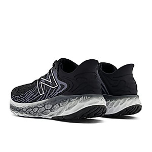 New Balance Men's Fresh Foam 1080 V11 Running Shoe, Black/Thunder, 11.5