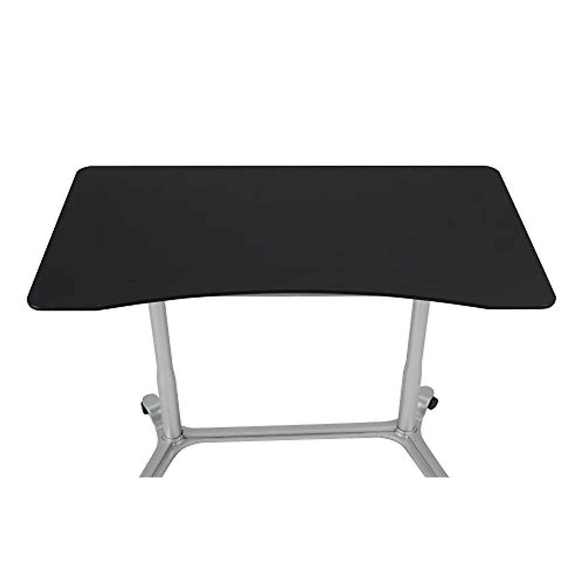 Calico Designs 51230 Sierra Height Adjustable Desk, Silver/Black 37.5 Inch