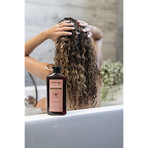 Botany Natural Shampoo for colored and very dry hair with Organic Pomegranate, Grape Seeds, and Chamomile- Vegan Shampoo for Women and Men SLS/SLES, Silicon, Paraben and Cruelty Free,17.6 oz