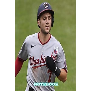 Notebook : Trea Turner Lined Notebook Journal, 100 Pages - Thankgiving Notebook Blank Ruled Writing Journal #493