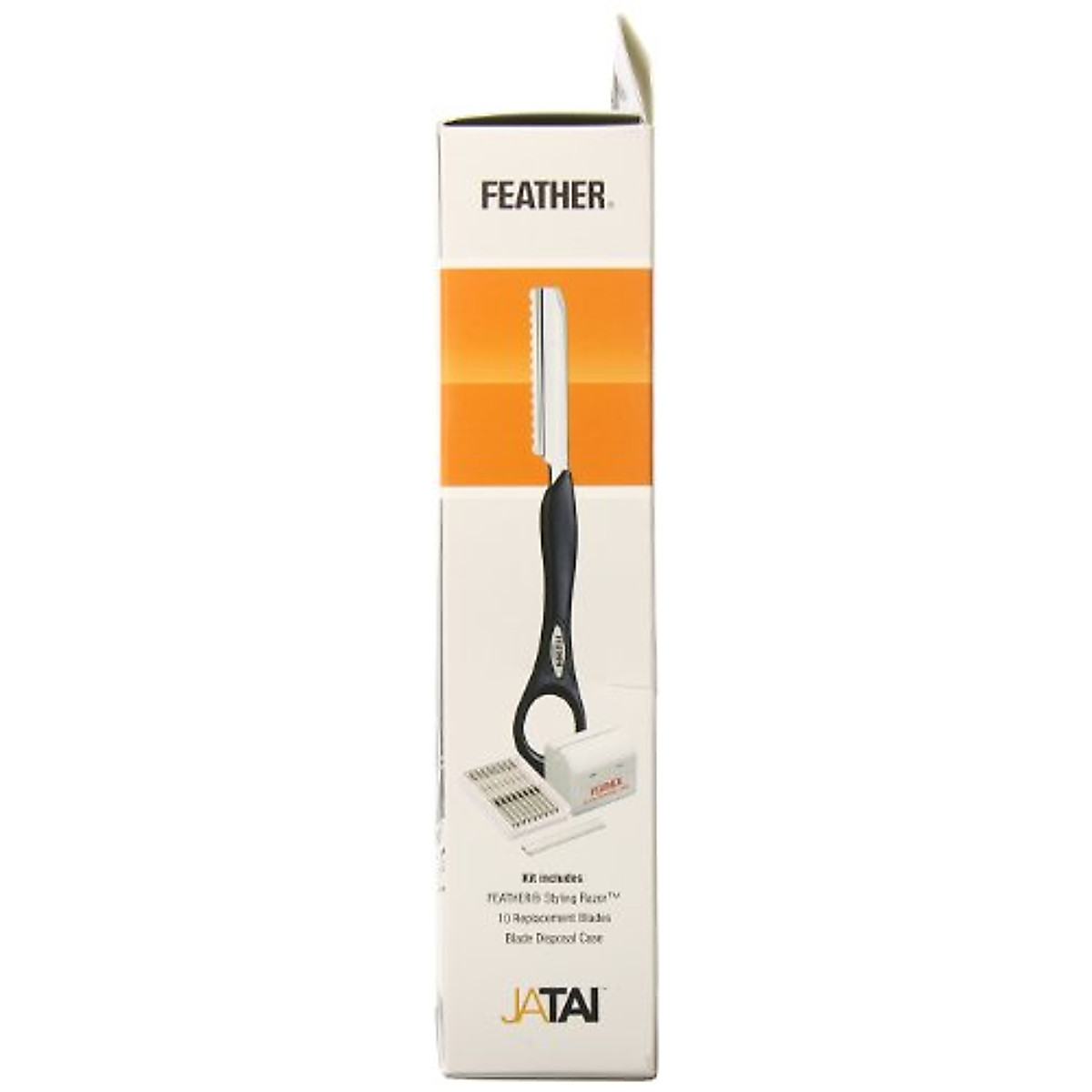 Feather Detail Razor with Standart Kit, Black