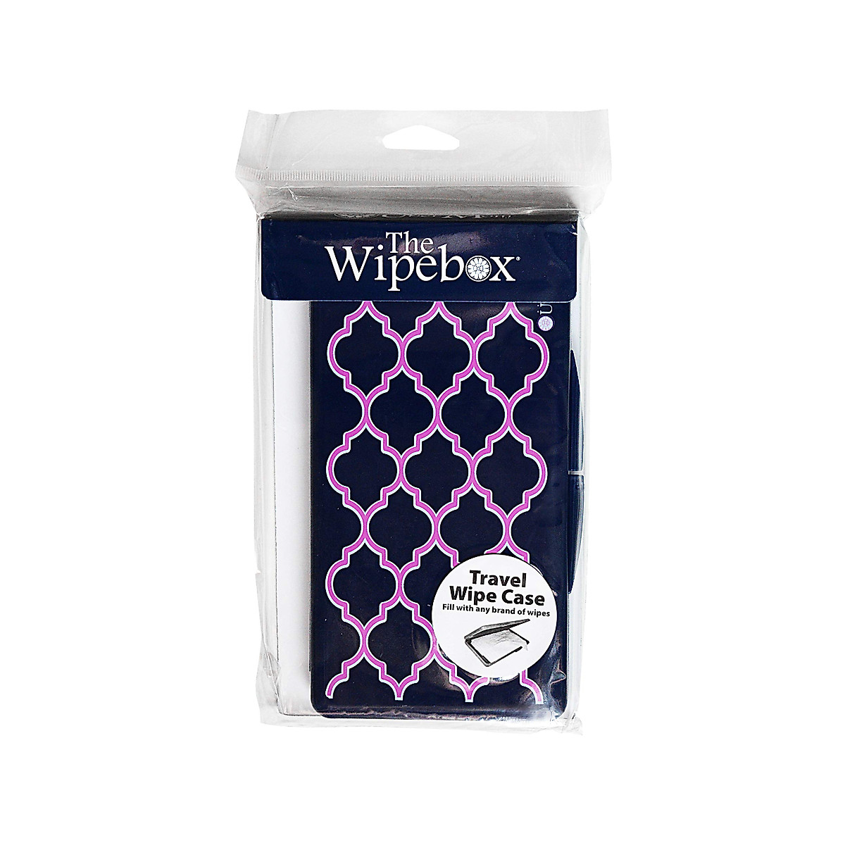 Uber Mom Wipebox - Navy Moroccan