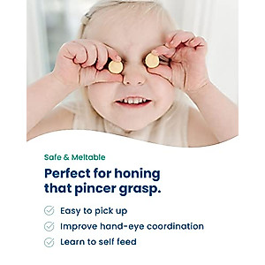 Amara Smoothie Melts - Mango Carrot - Baby Snacks Made With Fruits and Vegetables - Healthy Toddler Snacks For Your Kids Lunch Box - Organic Plant Based Yogurt Melts - 6 Resealable Bags