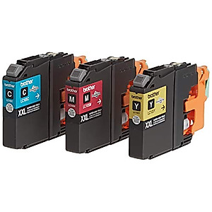 Brother Genuine LC1053PKS Super High Yield XXL Ink Cartridges,Cyan, magenta, yellow