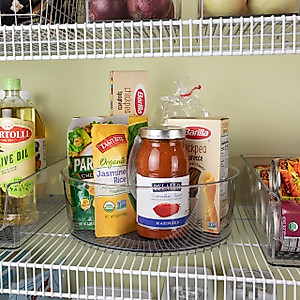 Spectrum Hexa Large Lazy Susan - Revolving Storage Tray for Refrigerator, Pantry, Cabinet, Table, & Shelf Organization / Perfect for Spices, Condiments, Produce, & More