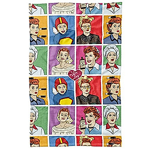Trevco I Love Lucy Comic Fleece Blanket (36x58)