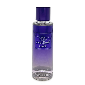Victoria's Secret Love Spell Luxe Fragrance Mist, Purple, 8.40 Fl Oz (Pack of 1), 8.4 fluid_ounces