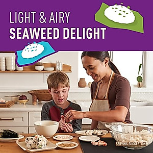 Annie Chun's - Crispy Organic Seaweed, Sea Salt Flavor, Keto, Vegan, Gluten-Free, Dairy-Free, Light And Airy Delicious Snacks, 0.16-Oz (Pack Of 12)