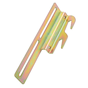 Katai - Hook On Bed Frame Brackets - Set of 2 Headboard Adapter Brackets - Heavy Duty 711 Bolt On Conversion Kit - Complete with Installation Hardware and Adhesive Furniture Pads