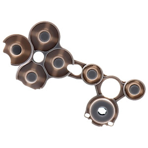 Deal4GO Conductive Contacts Replacement for Xbox one Elite Controller 1698 Rubber Silicone Pad Button Gasket Membrane