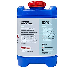 Reliance Products Aqua-Pak 2.5 Gallon Rigid Water Container Blue, 9.3 Inch x 7.5 Inch x 12.0 Inch