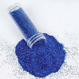 Weddings Parties and Gift Blue Sparkly Glitter Crafts DIY Party Wedding Decorations Projects Sale vngift11410
