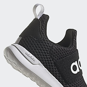 adidas Baby Lite Racer Adapt 4.0 Running Shoe, Black/Black/White, 5 US Unisex Infant