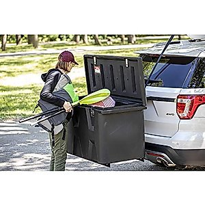 Buyers Products 1707020 Hitch-Mounted Poly Cargo Carrier , Black