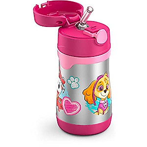 Thermos Kids Vacuum Insulated10 Oz Straw Bottle, Paw Patrol Girl