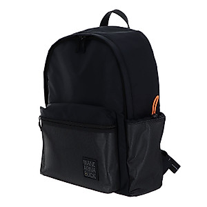 Mandarina Duck Unisex's Backpack, Black, Taglia Unica