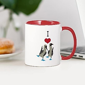 CafePress Blue Footed Boobies 3 Day Tea Mug Ceramic Coffee Mug, Tea Cup 11 oz