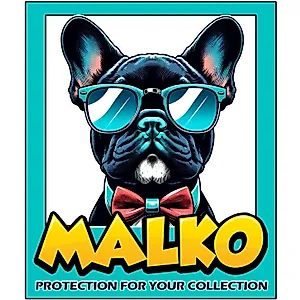 MALKO 10 PACK Video Game Protector Compatible with: Nintendo Switch Game Case & Steelbook | Clear Plastic Sleeve