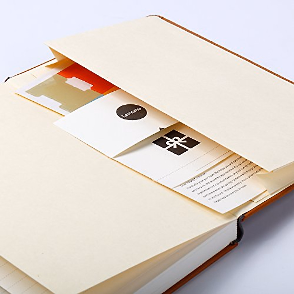 Unruled/Blank/Plain/Unlined Notebook - Sketchbook with Premium Thick Paper - Dividers Gift - Hardcover, Large, A5, 8.4 x 5.7 In