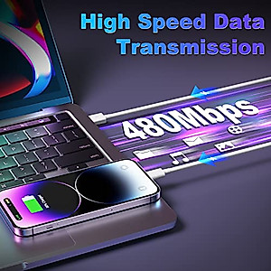 iPhone Charger 3FT MFi Certified Lightning Cable Fast Charging Cord Compatible with iPhone 14 13 12 11 XS XR X Pro Max Mini 8 7 6S 6 Plus 5S SE iPad iPod AirPods… (3 Pack)