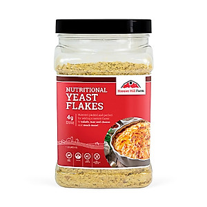 Hoosier Hill Farm Nutritional Yeast Flakes, 1LB (Pack of 1)