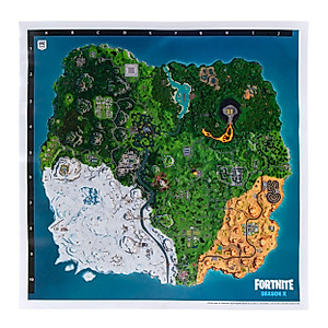 Fortnite The Chapter 1 Collection - Ten 4” Action Figures, Featuring Recruit (Jonesy), Black Knight, Rust Lord, The Visitor, Drift, DJ Yonder, Ice King (Gold), Peely, Rox, Eternal Voyager