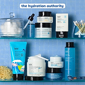 belif Aqua Bomb Cleansing Balm Makeup Remover, Hydrate & Deep Cleanse in 1 Step, No Mess Clean Up, Melt Away Makeup & SPF, Balm to Oil Cleanser Formula, No Oily Residue, Korean Skin Care