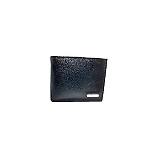 Calvin Klein Men's Genuine Leather Wallet with RFID Protection Black, Black, Standard, American, Black, std, American