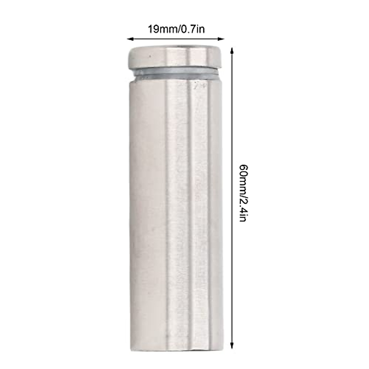 Glass mounting, Stainless Steel Advertising Screw Set for Home