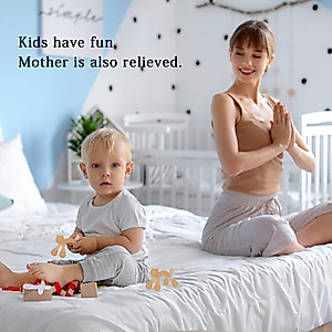 Baby Teething Toys (Brown White)